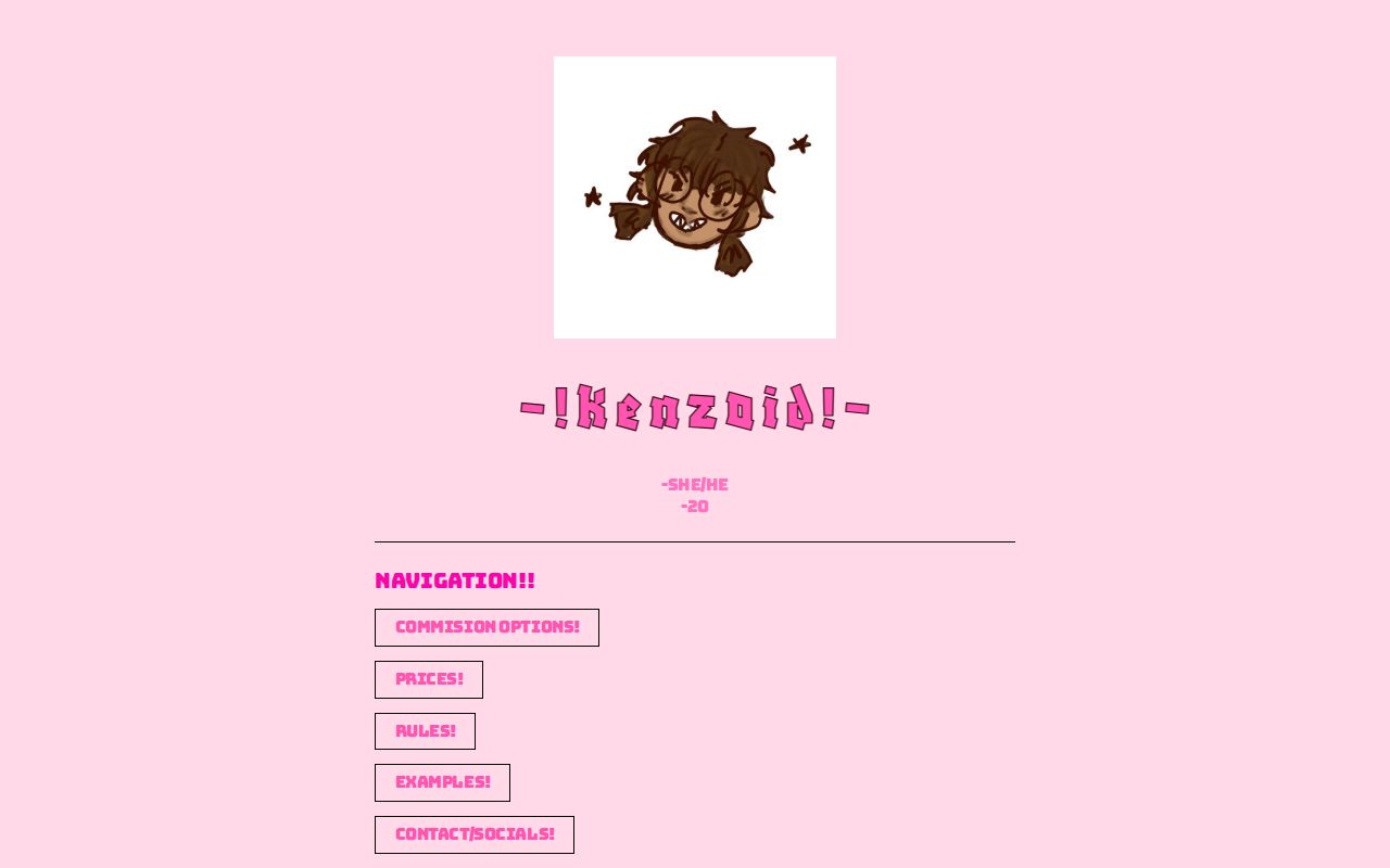 Kenz0id Commissions!